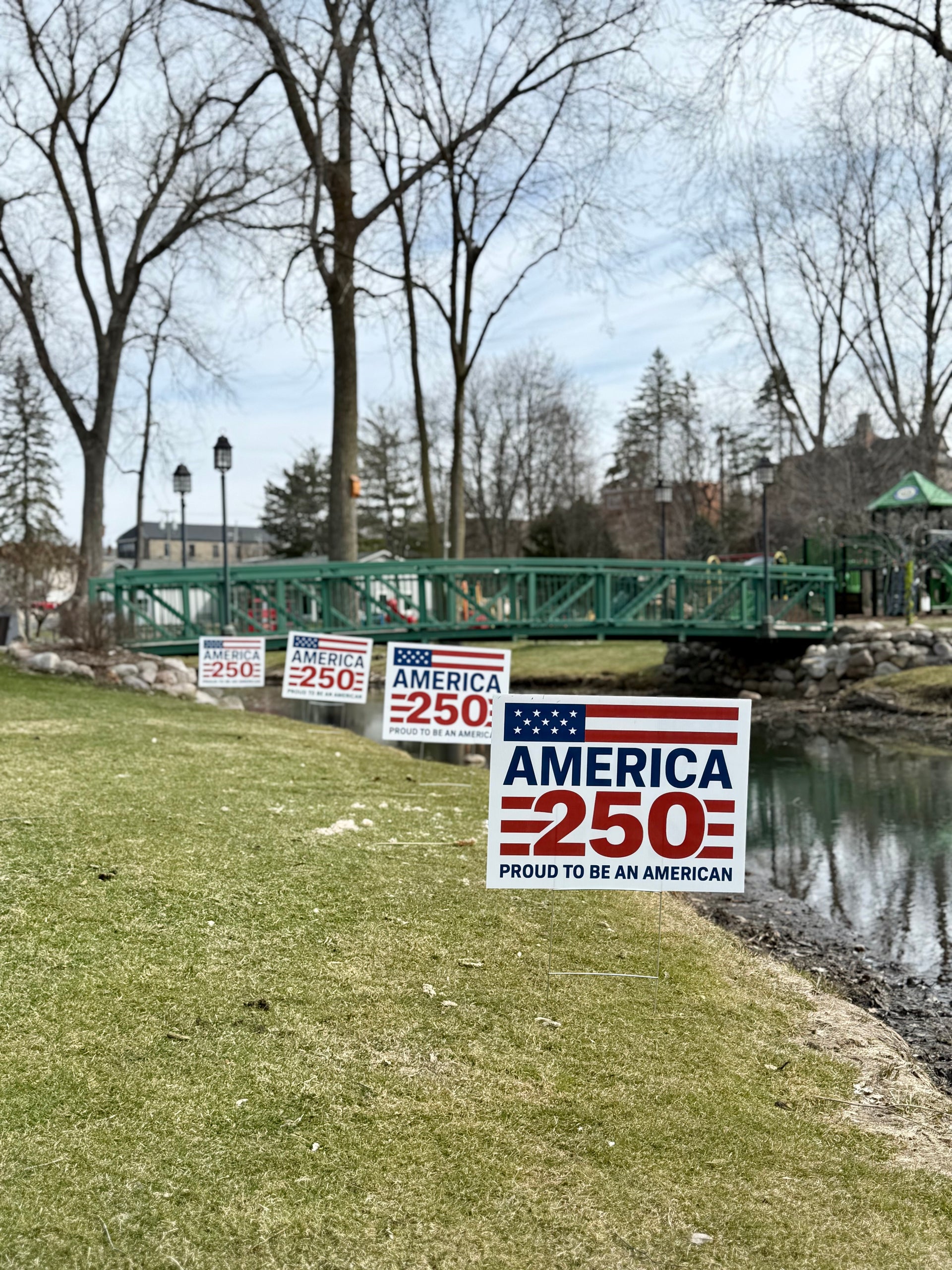 Buy Patriotic Yard Signs & 250th Anniversary Apparel | Made in USA ...